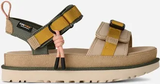 UGG Goldenstar Wildwood Sandale f&uuml;r Damen in Sand Castle, Gr&ouml;&szlig;e Wildleder