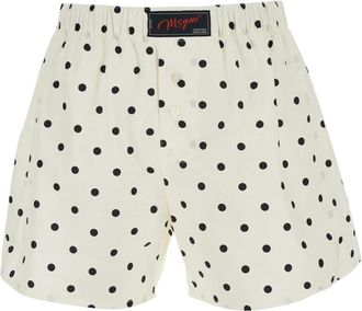 Msgm Msgm, Femme, Shorts, Blanc, Taille: 36 FR Short Shorts