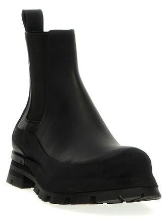 Alexander McQueen Wander Ankle Boot - Black