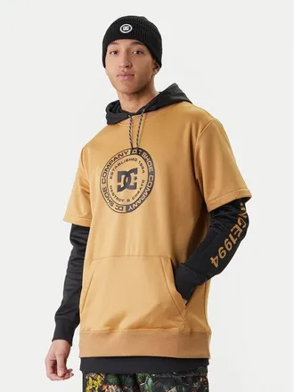 DC Sweatshirt Dryden ADYFT03440 Braun Regular Fit