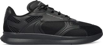 Tommy Hilfiger Sneakers Lightweight Runner Monocolor FM0FM05928 Schwarz