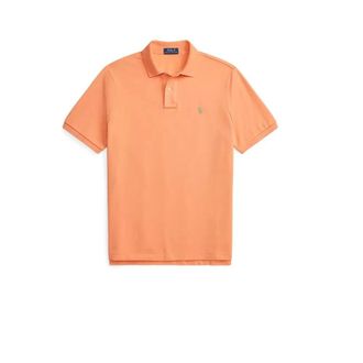 Polo Ralph Lauren Slim Fit Pique Polo - - Tops - Herren - Orange - S