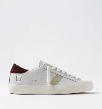 D.A.T.E. hill low calf white-chocolate