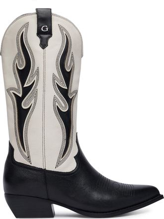 Guess Cowboystiefel Guess FLTLRG LEA11 Schwarz