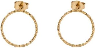 Dansk Copenhagen Boucles doreilles Vilja - Femme - Accessoires - Jaune - Taille: ONE Size