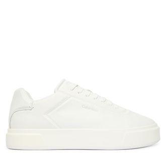 Calvin Klein Sneakers Calvin Klein Basket Cups Oxf Lup Hf Lth YM0YM01452 Wei&szlig;