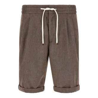 Brunello Cucinelli Herren, Shorts, Braun, 2XLGr&ouml;&szlig;e