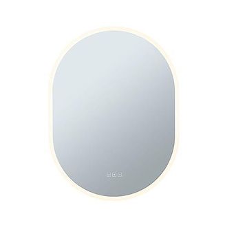 Paulmann 71087 LED Leuchtspiegel Mirra IP44 White Switch 1400lm 230V 22W dimmbar Spiegel, Weiß Badleuchte