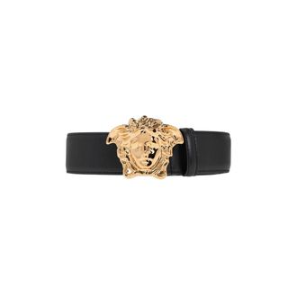 Versace Homme, Accessoires, Noir, Taille: 105 CM Ceinture en Cuir