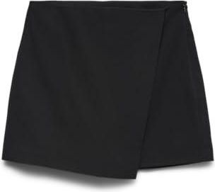 Vero Moda Vero Moda Vmmelina Hw Jupe-Short Noos pour Femme, Noir, XL
