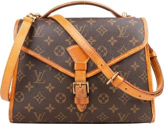 Louis Vuitton Crossbody Bags - Louis Vuitton Canvas Monogram Bel Air Handbag - Gr. unisize - in Braun - f&uuml;r Damen
