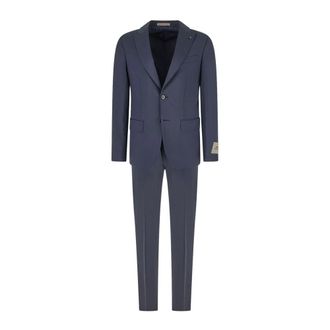 Corneliani Einknopf Sakko - - Suits - Herren - Blau - 2XL