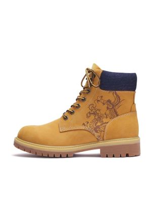 Ed Hardy Schn&uuml;rboots Dancing Dragon