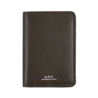 A.P.C. Stefan Kartenetui - - Accessories - unisex - Gr&uuml;n - ONE SIZE