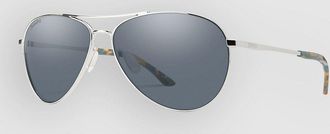 Smith Langley 2 Silver Sonnenbrille chromapop polarized slate