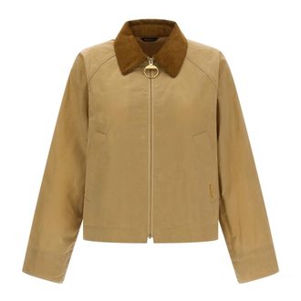 Barbour Femme, Vestes, Beige, Taille: 38 FR Catlin Cotton Jacket