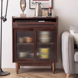 Generic Sideboard, Aufbewahrungsschrank, Schubladen + doppelst&ouml;ckiges Element, 15 cm hohe Beine aus Massivholz, Verschiedene Abmessungen for unterschiedliche 