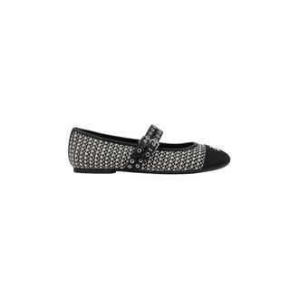 Karl Lagerfeld Karo Ballerinas - - Shoes - Damen - Schwarzk - 37 EU