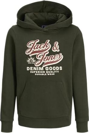 Jack & Jones Jjelogo Sweat à Capuche 2 col Aw25 Noos JNR pour Homme, Sac fourre-Tout, 152
