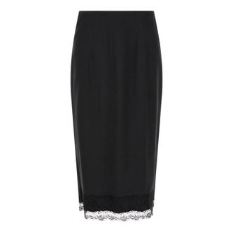 Ermanno Scervino Longuette Rock - - Skirts - Damen - Schwarzk - XS