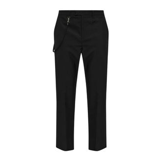Courr&egrave;ges Hose mit besticktem Logo - - Trousers - Herren - Schwarzk - XL