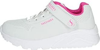 Skechers Uno Lite, Basket Mixte Enfant, Blanc, 35 EU