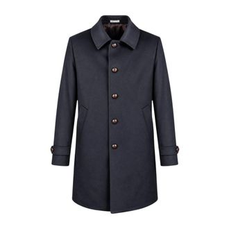 Breras Milano Einknopfmantel - - Coats - Herren - Blau - 4XL