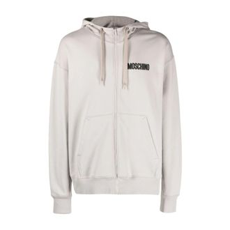 Moschino Teddy Bear Zip Sweatshirt - - Sweatshirts & Hoodies - Herren - Grau - XL