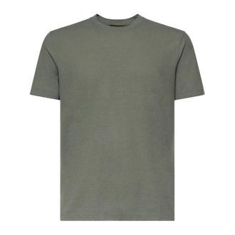 Zanone Slim Fit IceCotton T-Shirt - - Tops - Herren - Gr&uuml;n - XL