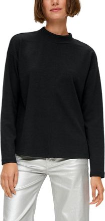 s.Oliver Doubleface-Sweatshirt mit Musterstruktur