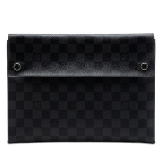 Louis Vuitton Pre-owned Alpha Pochette - Femme - Pre-owned - Noir - Taille: ONE Size