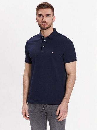 Tommy Hilfiger Poloshirt 1985 MW0MW17771 Dunkelblau Slim Fit
