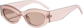 Generic Lunettes De Soleil Vacances &Agrave; Petite Monture For Hommes Et Femmes Conduite En Plein Air(Pink)
