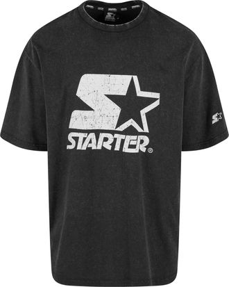 Starter Black Label Starter Logo Oversize Acid Tee Black Acid Washed, S