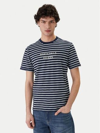 Guess T-Shirt M6GI47 K3499 Blau Regular Fit