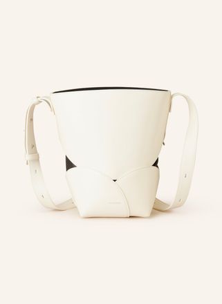 Jil Sander Schultertasche Ellipse Mit Pouch weiss