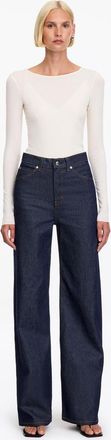 Arket LUPINE Flared Jeans -Blau