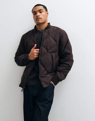 Timberland Daunenjacke in Mole-Braun