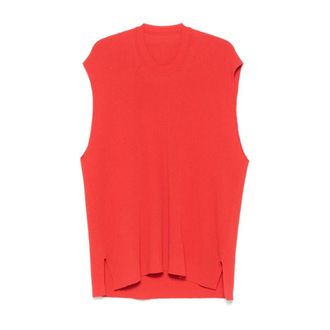 Issey Miyake Herren, Oberteile, Rot, ONE SIZEGr&ouml;&szlig;e
