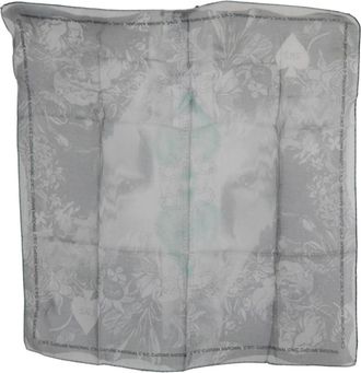 Costume National Foulard en soie - Femme - Accessoires - Gris - Taille: ONE Size