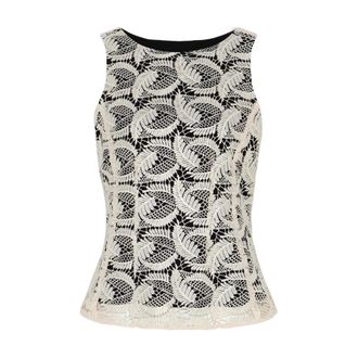 Bruuns Bazaar &Auml;rmellose Oberteile - - Tops - Damen - Wei&szlig; - M