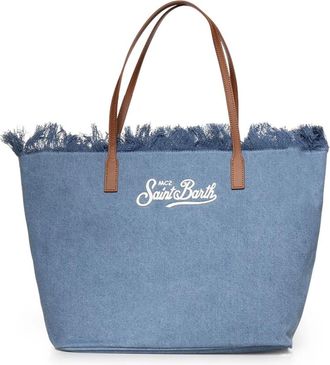 MC2 Saint Barth Femme, Sacs, Bleu, Taille: ONE Size Tote Bags