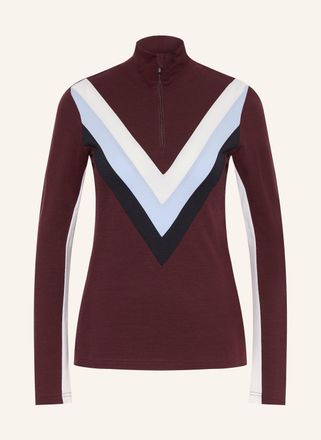 We Norwegians Midlayer Voss Mit Merinowolle rot