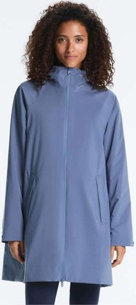Oysho Verstaubare, 10K wasserdichte Jacke in Blau mit besonders leichtem Design