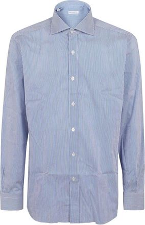 Buonamassa Homme, Chemises, Bleu, Taille: 3XL Mens Clothing Chemises 0003 Ss24