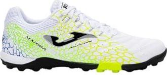 Joma Maxima 2532 in MAXW2532IN Chaussures de Sport en Salle pour Homme Blanc/Jaune/Vert, Blanc., 44.5 EU