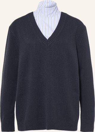 Max & Co. Max & Co. Pullover Lusso Im Materialmix blau