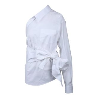 Moschino Camicia Minispalla - - Blouses & Shirts - Damen - Wei&szlig; - M
