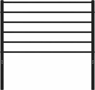 Generic Kopfteil aus Metall, Horizontale Stange mit Beindesign, Einfache Montage f&uuml;r Twin-, Full-, Queen- und King-Size-Betten (107 cm)
