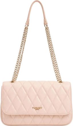 Twinset Femme, Sacs, Rose, Taille: ONE Size Sac bandouli&egrave;re matelass&eacute;